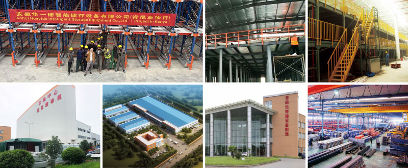 Steel Structure Garret Mezzanine Floor Platform  Heavy Duty Rack