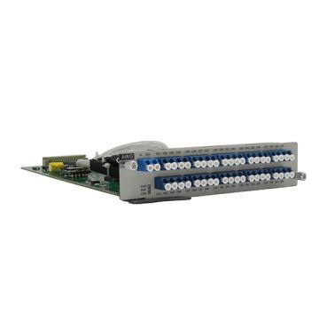 Quality 1U rack 100GHZ AWG 40 Wavelengths Multiplexing/Demultiplexing Card for high for sale