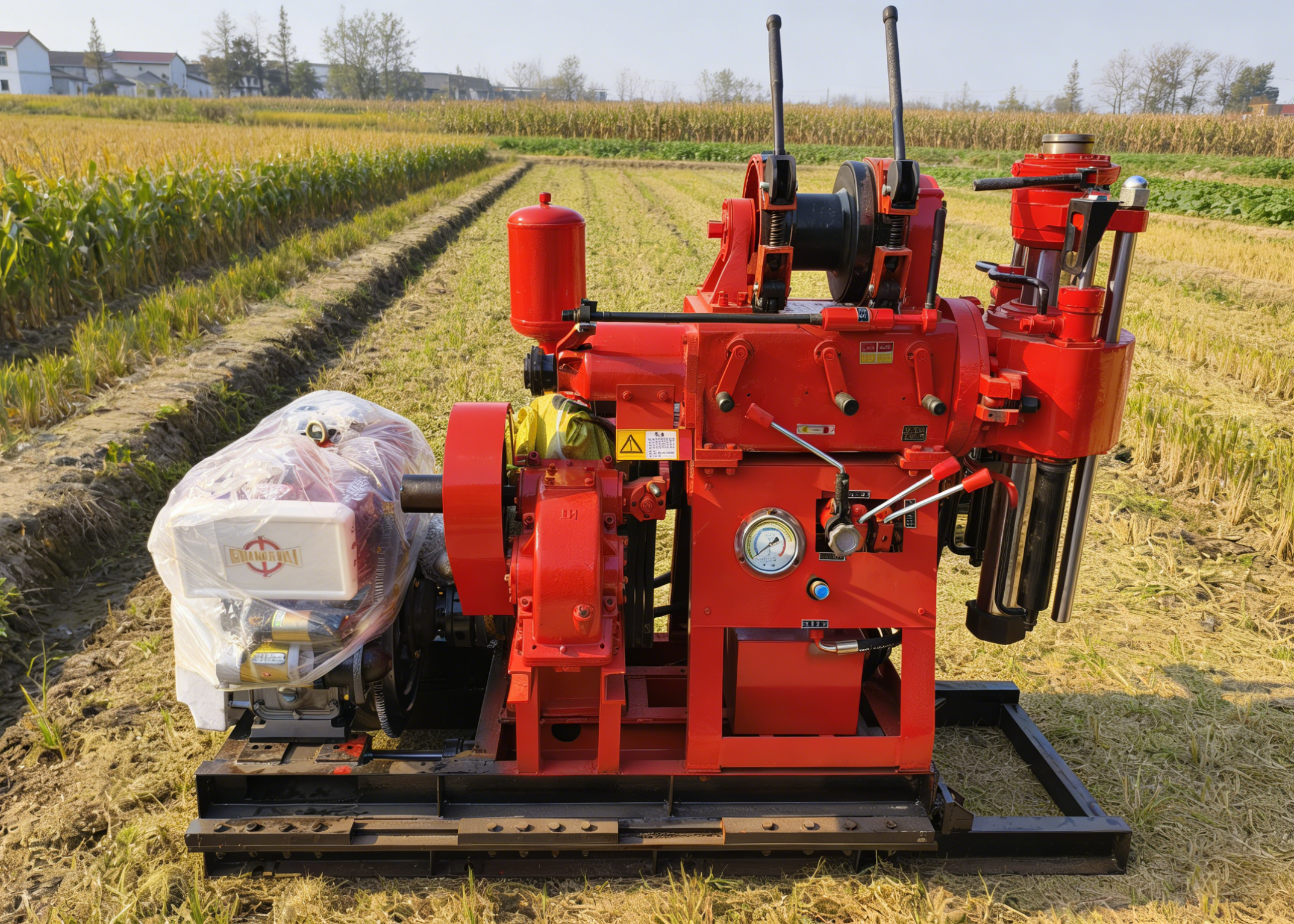 Quality 110m Borehole Soil Testing Drilling Rig XY-1 For Sample Coring for sale