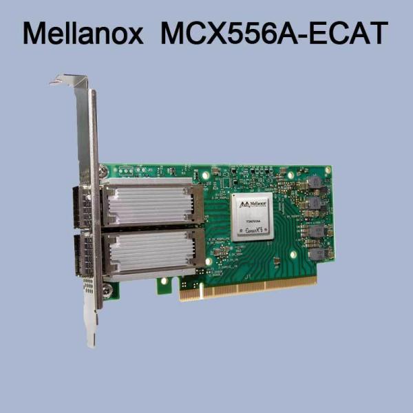 Quality ConnectX-5 VPI Adapter Mellanox Network Card EDR IB 100GbE Dual Port QSFP28 PCIe3.0 MCX556A-ECAT for sale