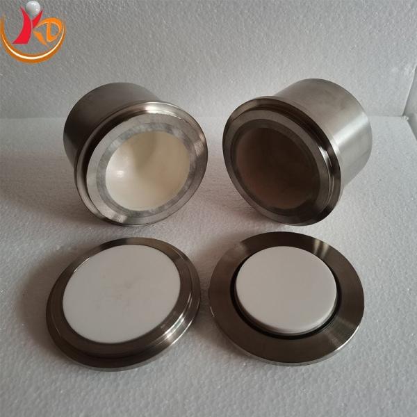 Quality Customized Zirconia Vacuum jar with Stainless Steel Casting for sale