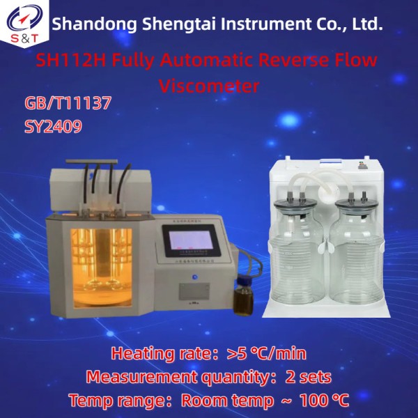 Quality 2 Sets Fully Automatic Reverse Flow Viscometer GB/T11137 Heating Rate >5 ℃/Min for sale