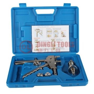 Quality DL-1225-3 Small Manual Pipe Press Tool S5 Pipe Press Tool Water Pipe Sliding for sale