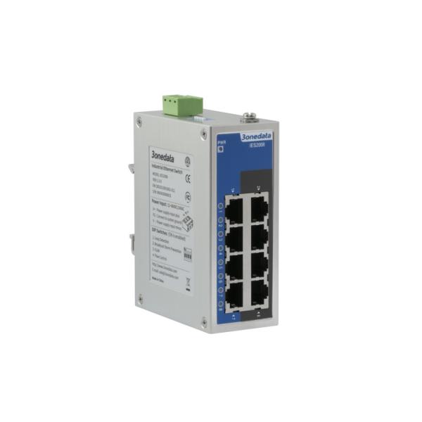 Quality DIN Rail 8 Port 100M Unmanaged Industrial Ethernet Switch for sale