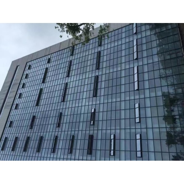 Quality Customized Design Sleek And Modern Glass Curtain Wall Water/Soundproof 1.4-5.0mm Panel for sale