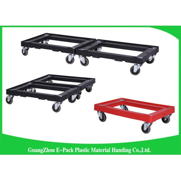 Quality Platform Truck Plastic Moving Dolly With Strong ABS Construction PD Series for sale