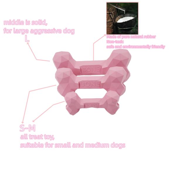 Quality Pet Tooth Cleaning Interactive Bone Toys Aggressive Chewers Chewing Satisfaction for sale