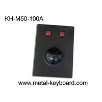 Quality Metal Black Marine Console Industrial trackballs Mouse with USB Interface for sale