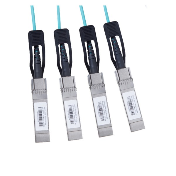 Quality Cisco Compatible Sfp+ Aoc Cable , 3.3V Single Power 10g Aoc Cable 15M for sale