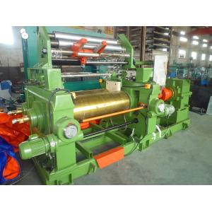 Quality 22" Hardened Gear Reducer Two Roll Rubber Mixing Mill Machine for Rubber for sale