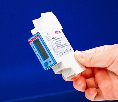 Quality Digital Clear Green Backlight Display Single Phase Bi-Directional Energy Meter for sale
