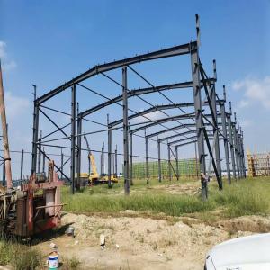 Quality Low Carbon Steel Structure Hangar Q235B Q345B Prefabricated Building for sale