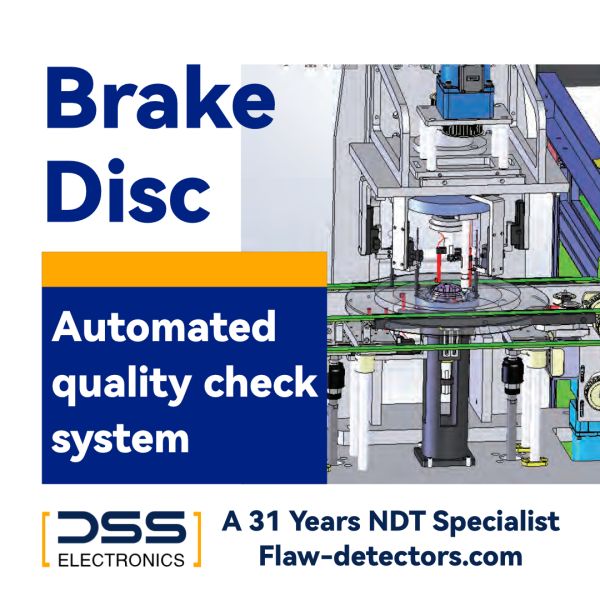 Quality Full Automatic Brake Disc Eddy Currents Flaw Detector Detects Inspection SWT-607 for sale