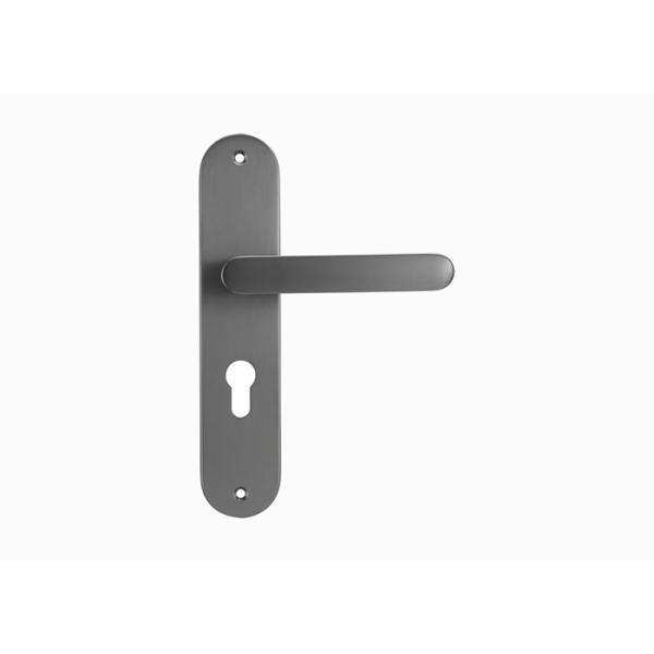 Quality Bedroom Door Handle Lock 131mm 63mm Contemporary SquarePrivacy Door Lever for sale