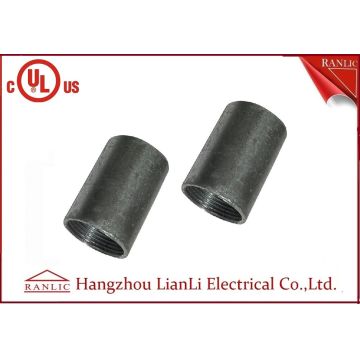 Quality 1-1/4 inch 1-1/2 inch Electro Galvanized IMC Coupling 3.0mm Thickness Inside for sale