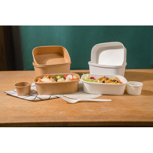 Quality Double Wall Paper Food Bowls Recyclable BPA-Free For Eco-Friendly Packaging for sale