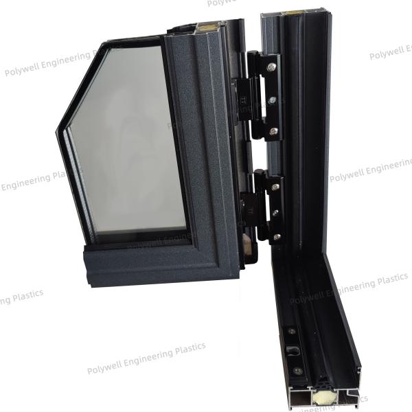 Quality Alloy Aluminum Profile Tempered Glass Sliding Window Contracted Design for sale