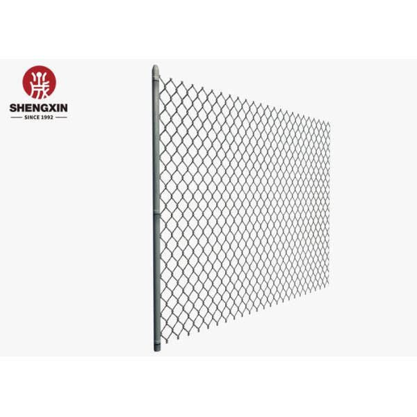 Quality Knuckled Edge 50x50mm Chain Link Mesh Fence Security Isolation Type for sale