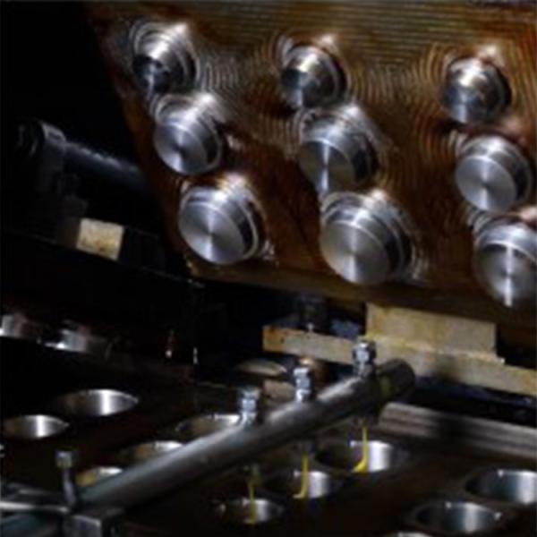 Quality Automatic Deluxe Tart Shell Machine PLC Control System for sale