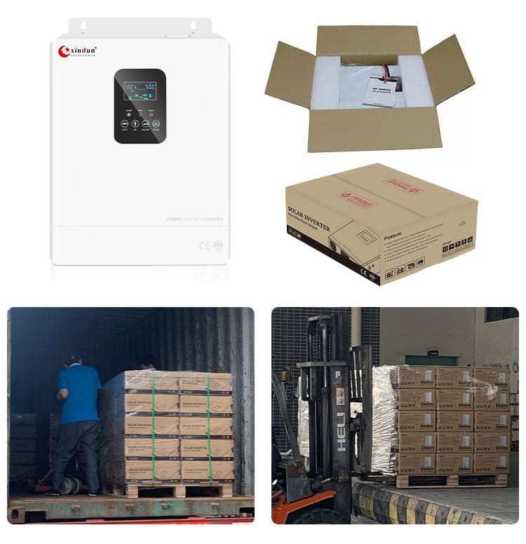 5kva 3kva hybrid inverter packaging