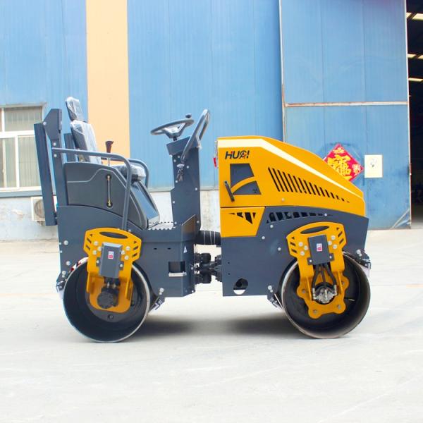 Quality Road Roller Manufacturer Double Wheels Hydraulic Vibrating Tandem Roller Earth for sale
