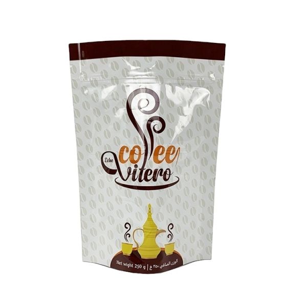 Quality Custom Printed Pouch 250g 500g Food Grade Reusable Stand up Foil Zipper Tea Coffee Packaging Bags with Valve for sale