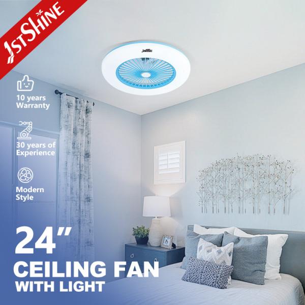Quality Copper Motor 220V Bedroom Ceiling Fan Light 24 Inch With Box Fan for sale