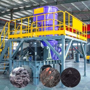 Quality Automatic Manual Semi-Automatic Scrap Tire Steel Wire Crusher Machine with for sale