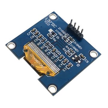 Quality 1.3-Inch 128x64 Dot Matrix OLED 4-Pin IIC I2C Interface SH1106 Driver IC White for sale