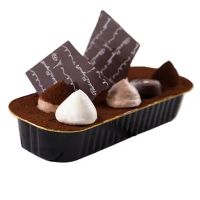 Quality PP Disposable Aluminum Foil Ramekins Baking Cups Pan Tin with Lids Cupcake for sale