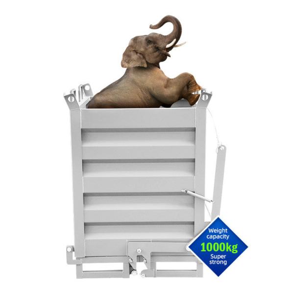Quality OEM Industrial Trash Bin Container Open Top Bottom Drop Bot Dumping for sale