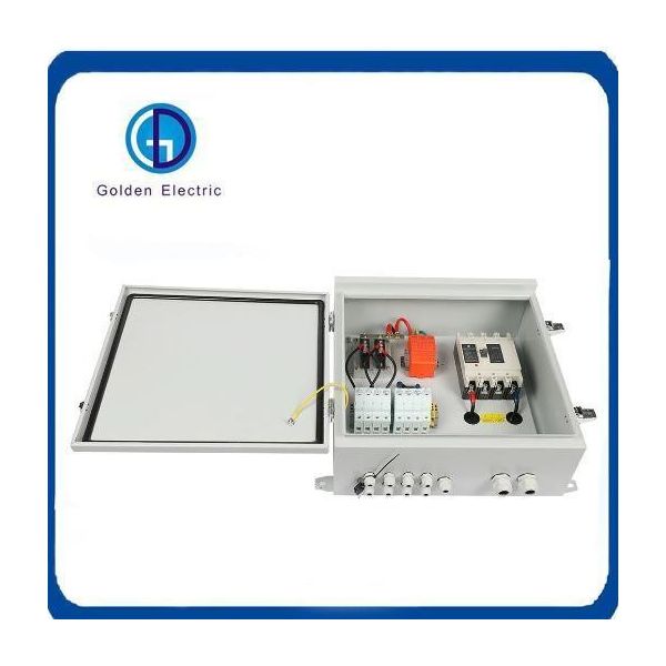 Quality Customized Rianproof Solar Combiner Box 6 String PC/ABS 4 In 1 Out Flame for sale
