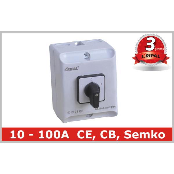 Quality Industrial 3 Pole Selector Switch Box Automatic Changeover Switch for sale