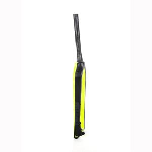 Quality Carbon fiber rigid fork TWITTER ultralight weight carbon fork for mountain bike for sale