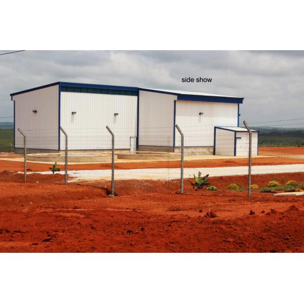Quality Prefabricated Steel Frame Feed Mill Warehouse Building for sale