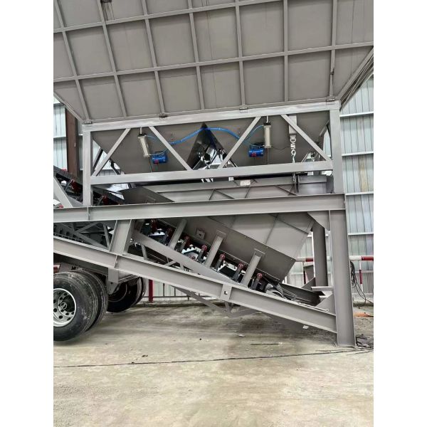 Quality Portable Concrete Batching Plant Mobile Ready Mix for sale