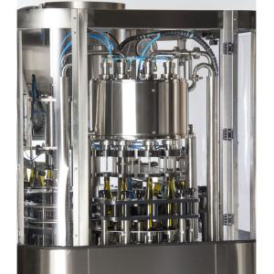 Quality Glass Bottle Beer Filling Machine 3 In 1 Mono-Block With Rotary Rinser for sale
