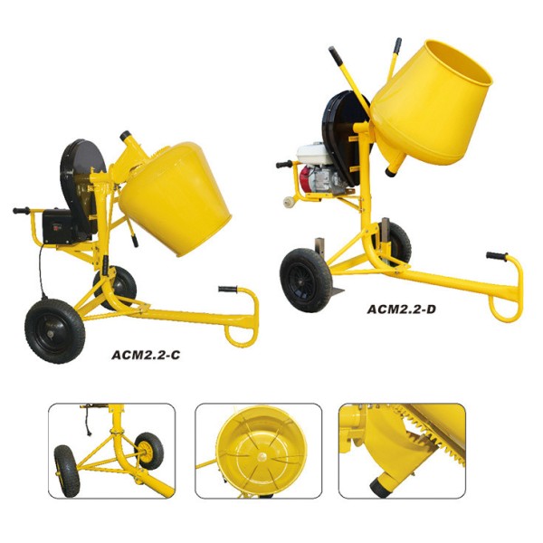 Quality 650W Mini Concrete Mixer Machine Light Weight With Mini Pump for sale
