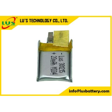 Quality Rechargeable Ultra Thin Lipo Battery 8mah - 110mah 3.7v Lithium Polymer Cell for sale