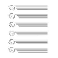 Quality Polyurethane Cornice Moulding for Home Decoration in Traditional European Style for sale