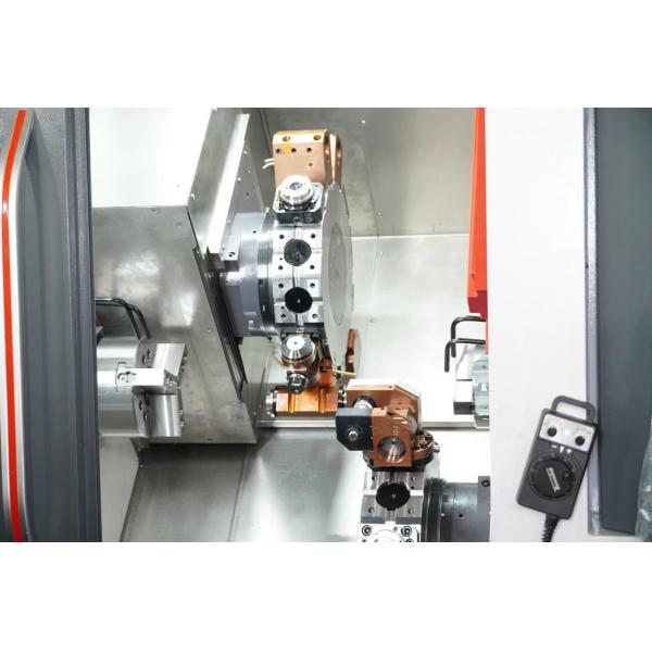 Quality 5 Axis Energy Saving Cnc Turning Lathe Machine Twin Spindle Lathe for sale
