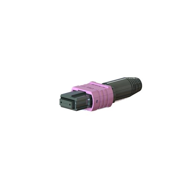 Quality Plastic Injection MPO Fiber Optic Connector Mini Size For Fiber Communication for sale