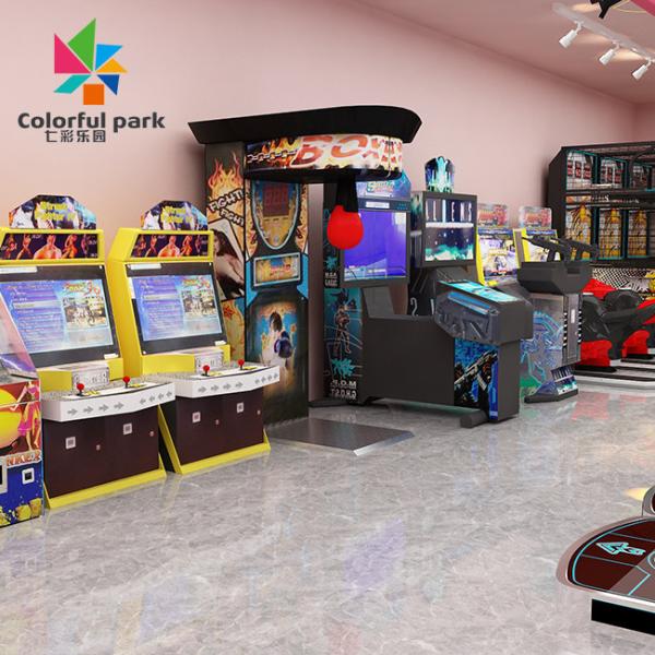 Quality Indoor Playground VR Arcade Machine Self Service For Entertainment Center Quarter Pusher Machine for sale