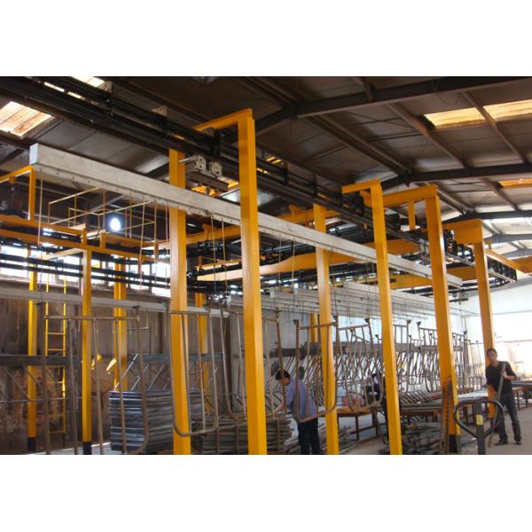 Quality Compact High Output Automatic Powder Coating Plant System Customized Power for sale