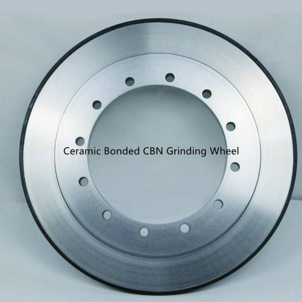 Quality Ceramic Bonded Diamond CBN Grinding Wheel Hard Metals Processing for sale