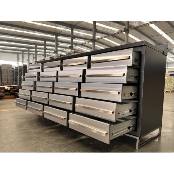 Quality Industrial Heavy Duty Metal Workbench with Cabinet and Drawers for sale