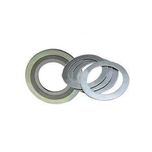 Quality Metallic Spiral Wound Gasket Plain Surface Stainless Steel With Filler for sale