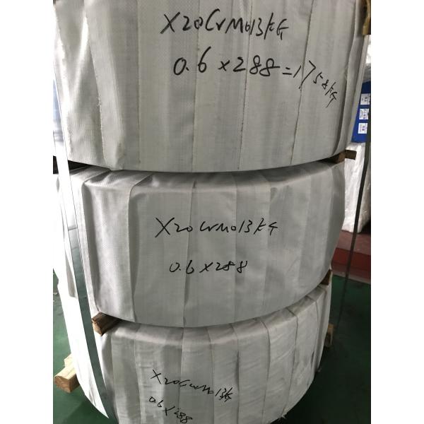 Quality EN 1.4120 X20CrMo13KG Stainless Steel Strip for Sealing Profile for sale