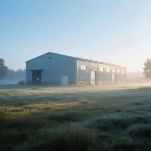 Quality Pre Engineered Steel Building Warehouse With Q355B / Q235B Frame for sale