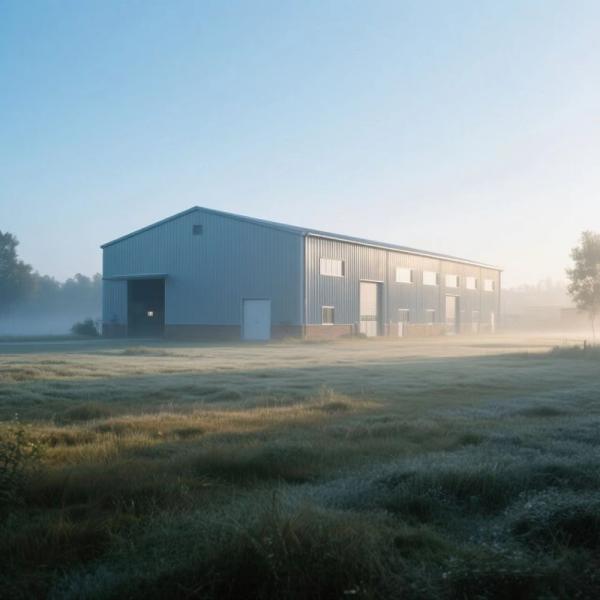Quality Pre Engineered Steel Building Warehouse With Q355B / Q235B Frame for sale